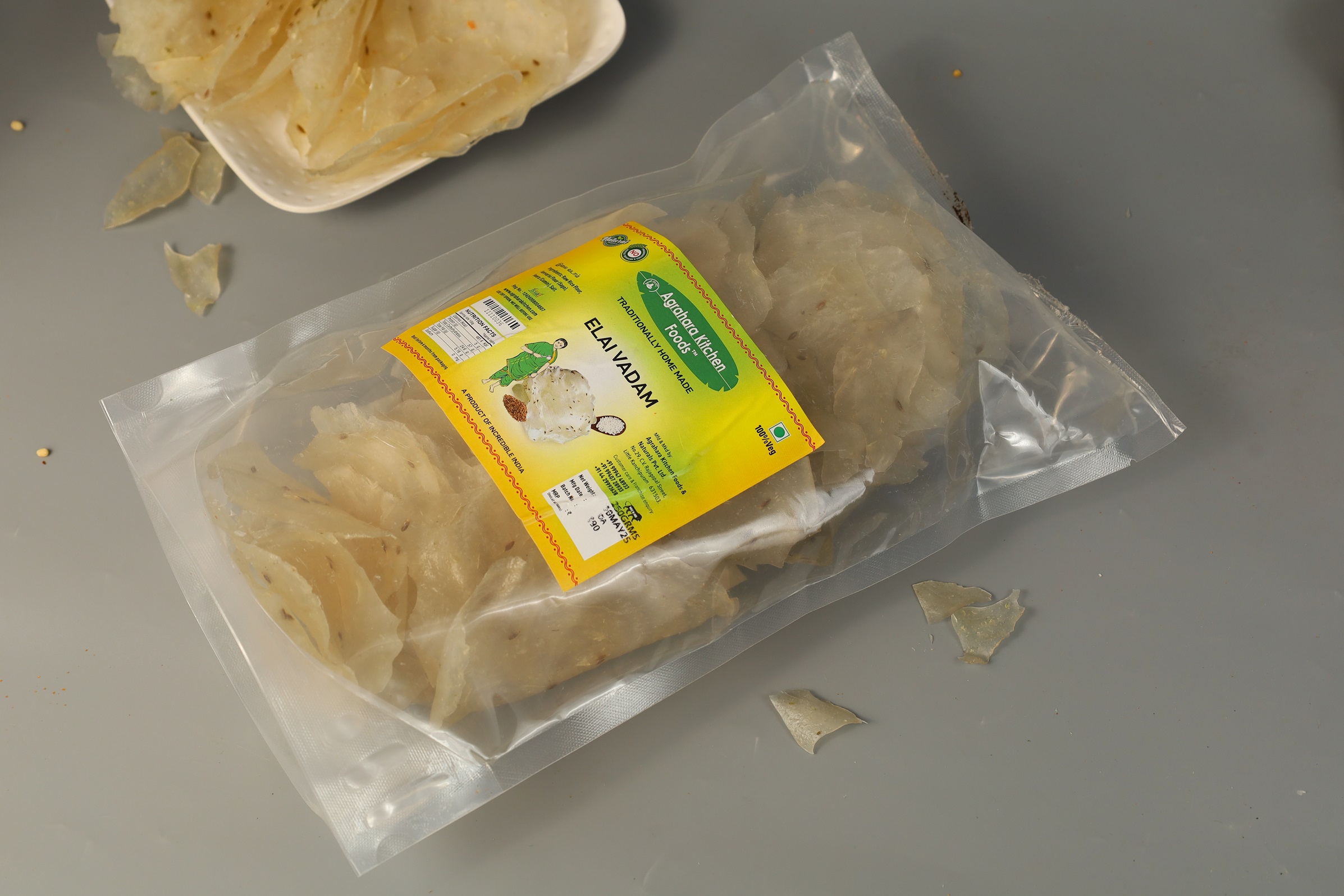 Buy Ilai Vadam Online | Authentic Handmade Steamed Rice Vadam ...